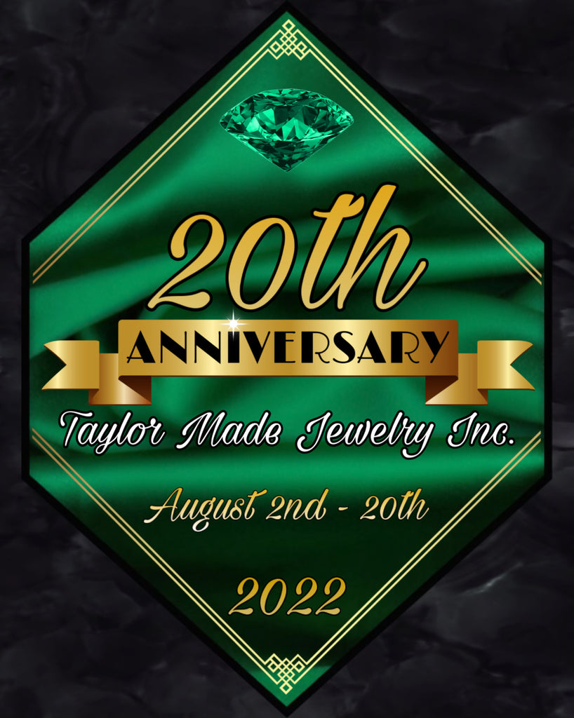 We re Going GREEN For Our 20th Anniversary Taylor Made Jewelry Inc we-re-going-green-for-our-20th-anniversary-taylor-made-jewelry-inc